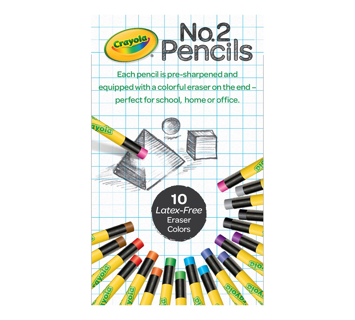 Crayola #2 Pencils, 20 Count Bulk Pencils