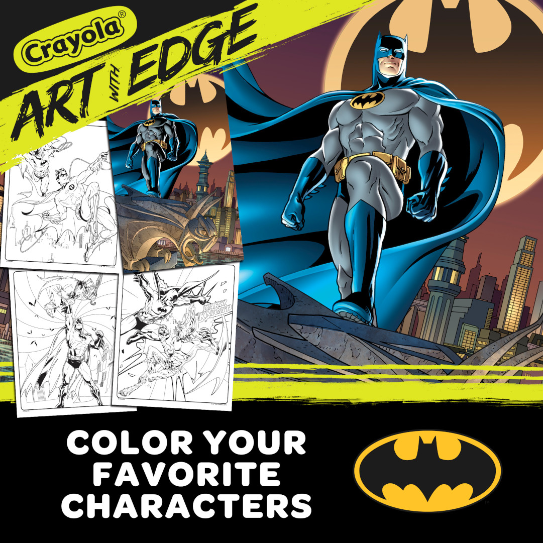 batman the brave and the bold coloring book