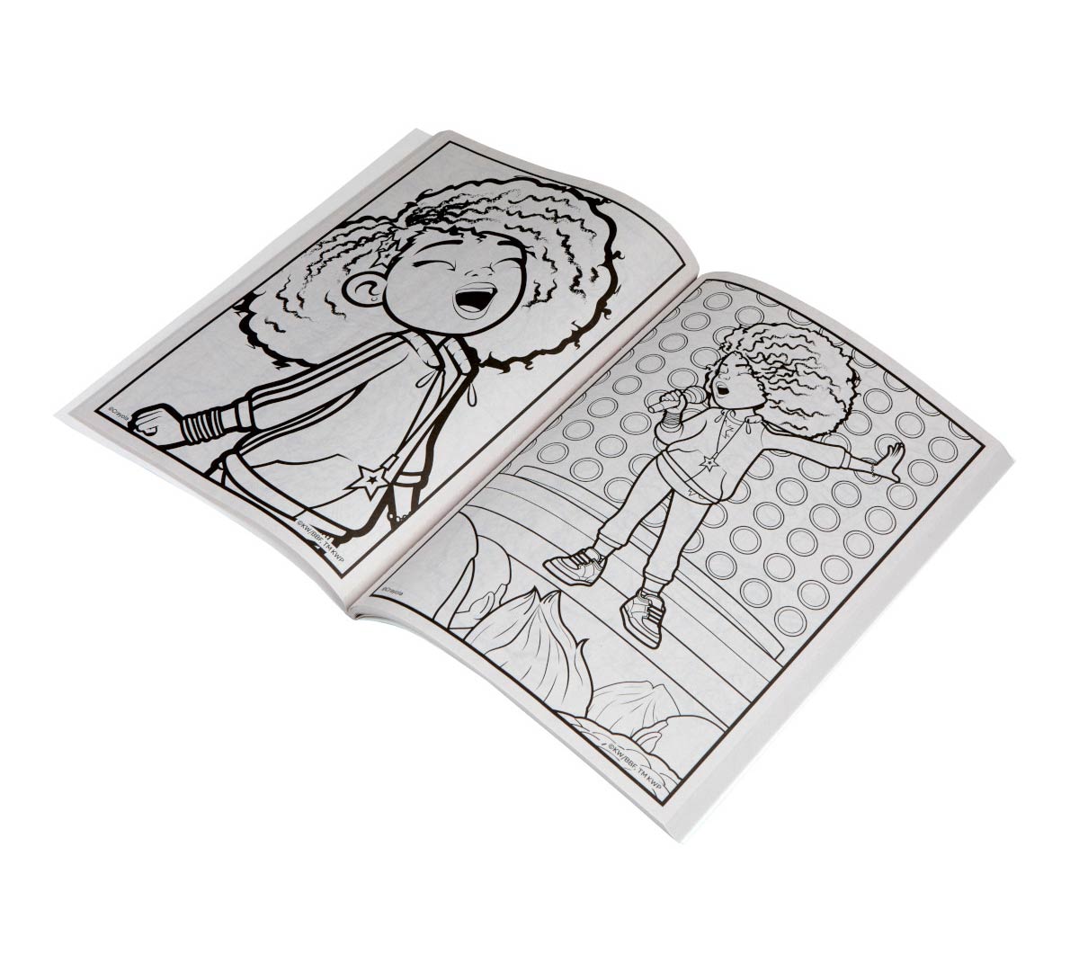 Karma's World Coloring Book with Stickers