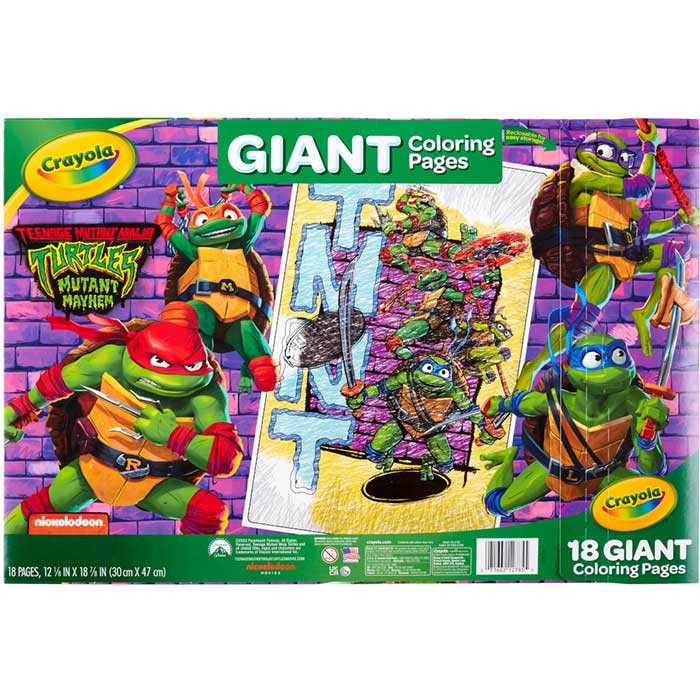 tales of the teenage mutant ninja turtles coloring book
