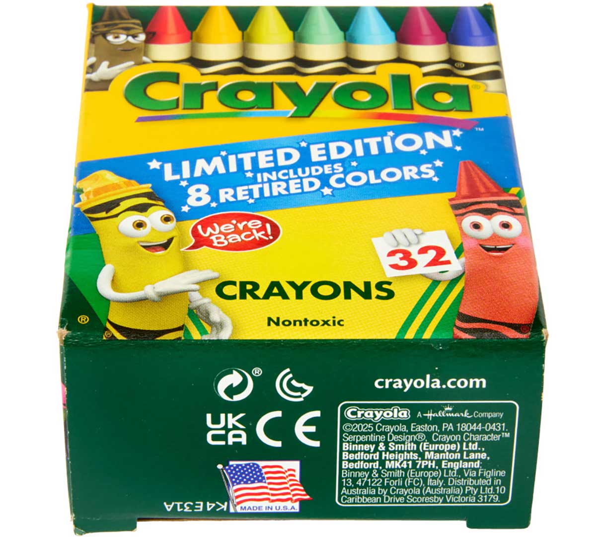 Crayola Classic & Limited Edition Crayons - 32 Count