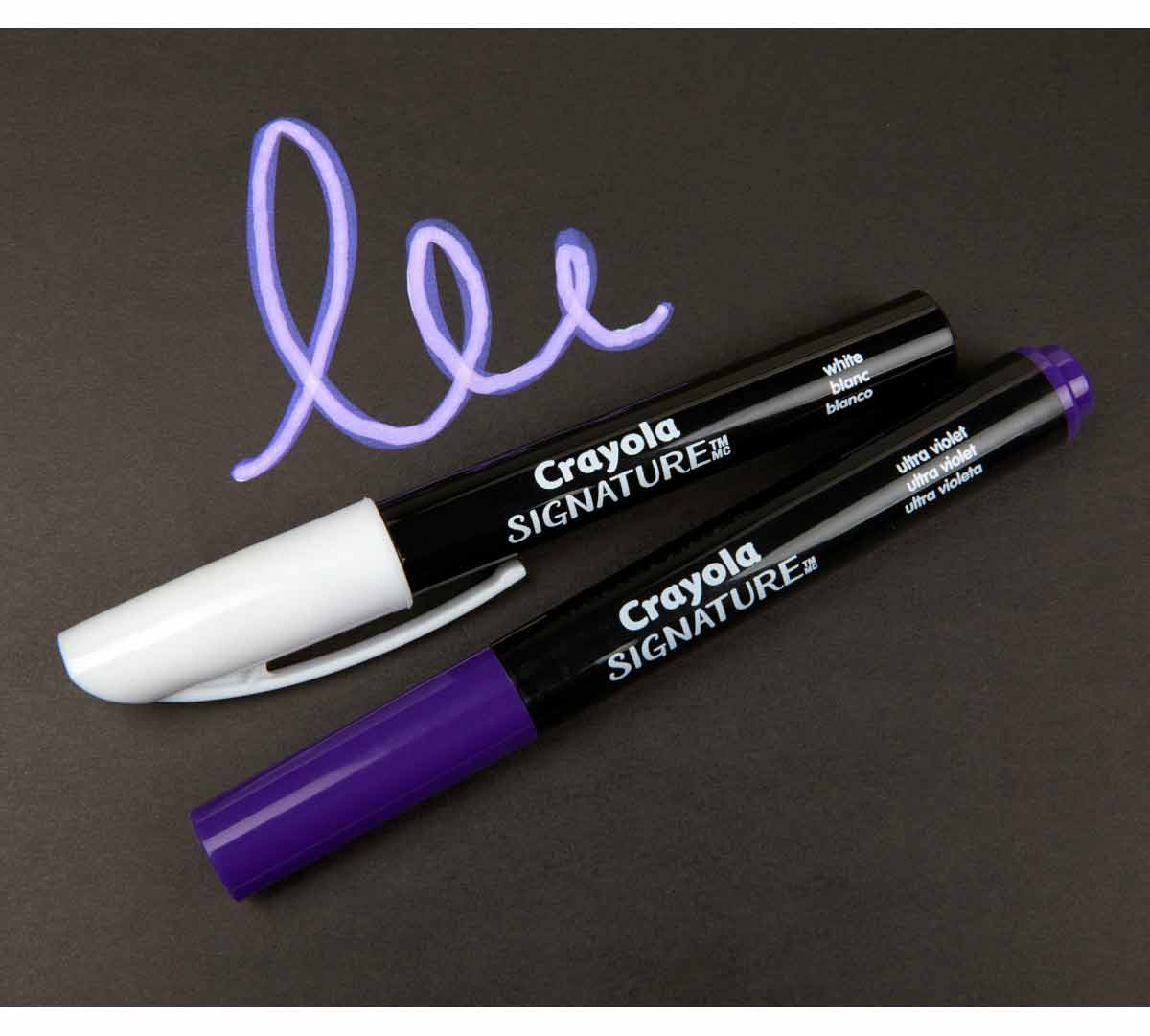 Signature Neon Light Effects Markers, 6 Count
